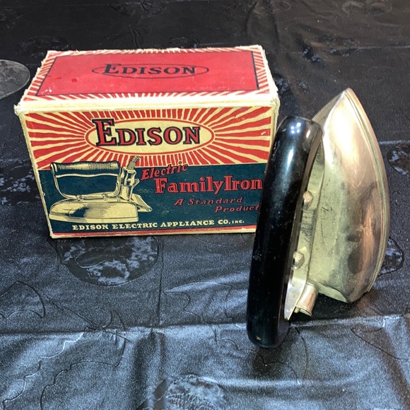 Other | Vintage Edison Family Iron | Poshmark